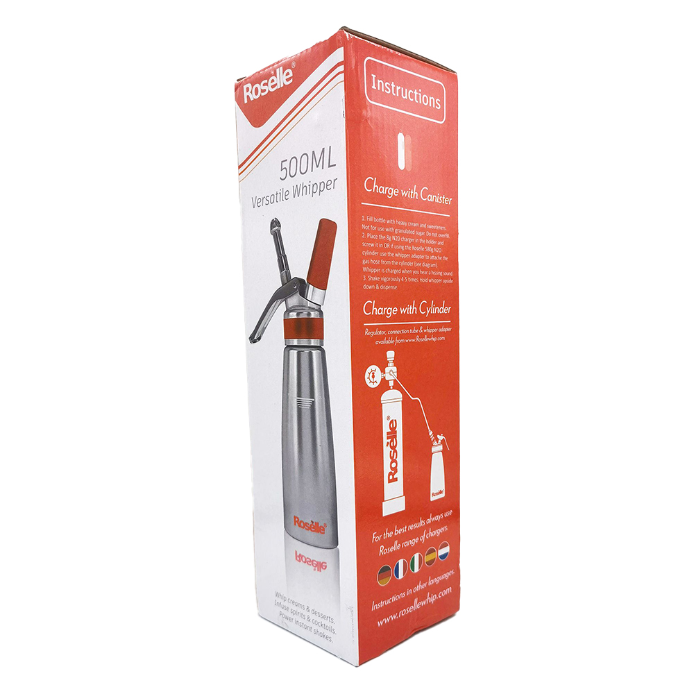 Roselle 500ml Versatile Whipper | Cream Dispensers