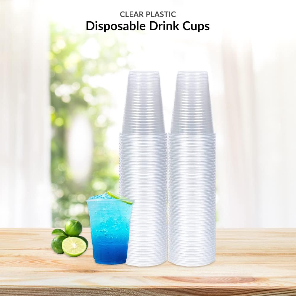 Clear Plastic Disposable Cups 180ml
